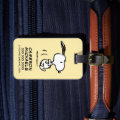 Peanuts | Snoopy Running Luggage Tag | Zazzle