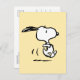Peanuts | Snoopy Running Postcard | Zazzle