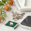 Peanuts | Snoopy Santa Claus Accordian Keychain | Zazzle