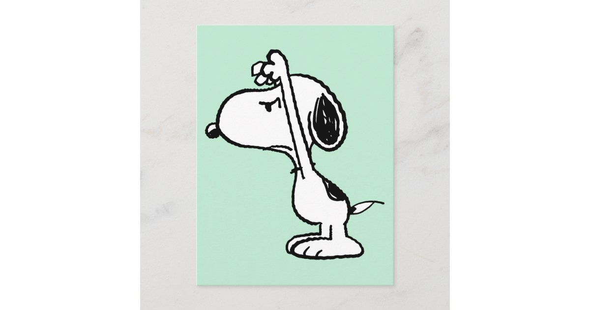Peanuts | Snoopy Scared You Postcard | Zazzle