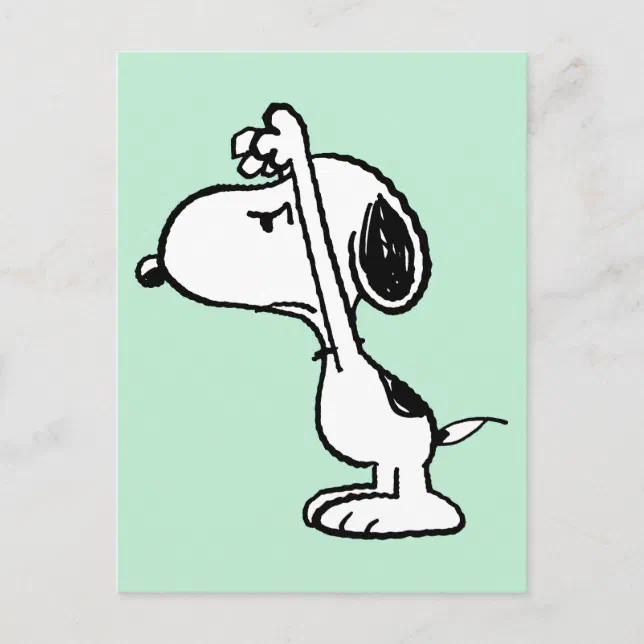 Peanuts | Snoopy Scared You Postcard | Zazzle