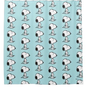 Peanuts | Snoopy Shower Curtain | Zazzle