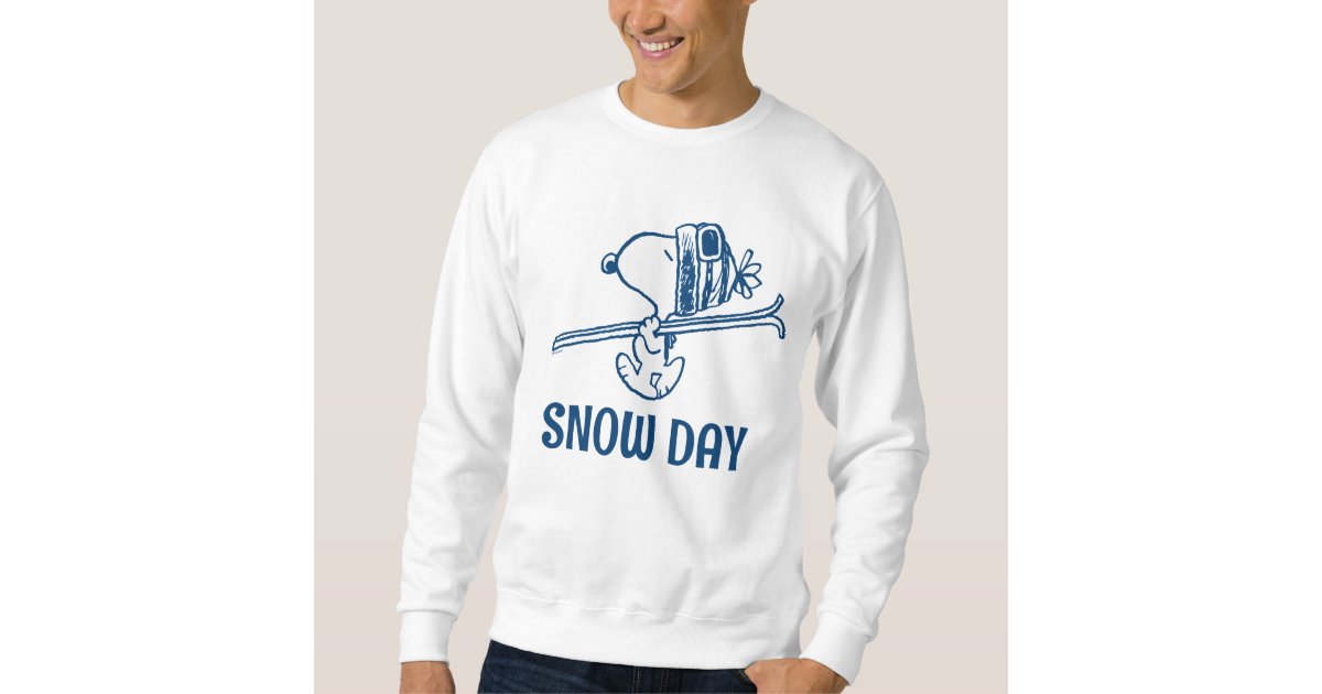 Peanuts | Snoopy Ski Trip Sweatshirt | Zazzle