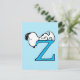 Peanuts | Snoopy Sleeping Z Postcard | Zazzle