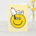 Peanuts | Snoopy Smiley Face | Add Your Photo Card | Zazzle