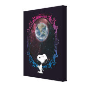 Peanuts | Snoopy Spaced Out Balloon Canvas Print | Zazzle