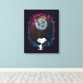 Peanuts | Snoopy Spaced Out Balloon Canvas Print | Zazzle