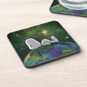 Peanuts | Snoopy Spaced Out Beverage Coaster | Zazzle