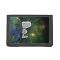 Peanuts | Snoopy Spaced Out Trifold Wallet | Zazzle
