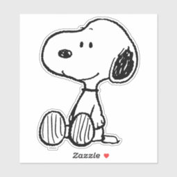 Peanuts | Snoopy Sticker | Zazzle