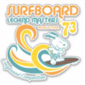 Peanuts | Snoopy Surfboard Longboard Competition Sticker | Zazzle