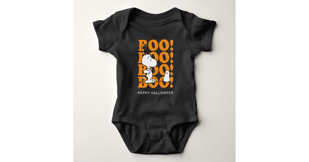 Peanuts | Snoopy & the Boos Baby Bodysuit | Zazzle