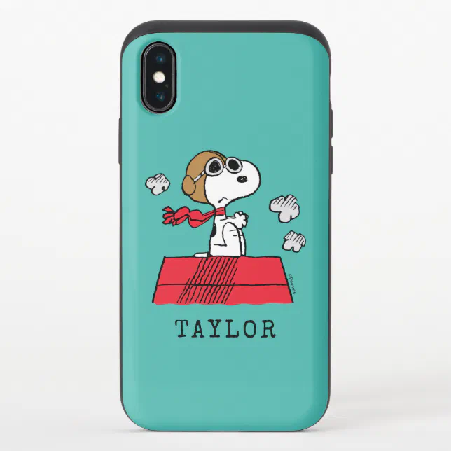 Peanuts | Snoopy the Flying Ace Uncommon iPhone Case | Zazzle