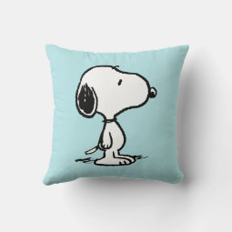 Peanuts | Snoopy Throw Pillow | Zazzle