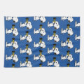 Peanuts | Snoopy Trumpet Player Kitchen Towel | Zazzle