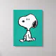 Peanuts | Snoopy Turns Canvas Print | Zazzle