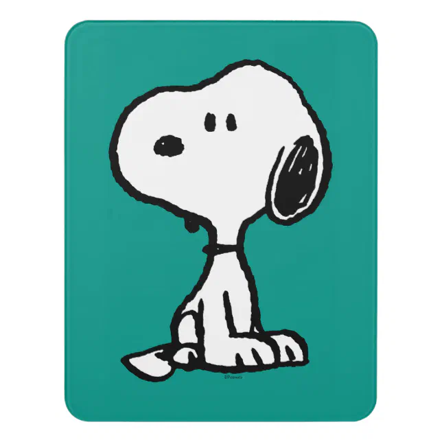 Peanuts | Snoopy Turns Door Sign | Zazzle
