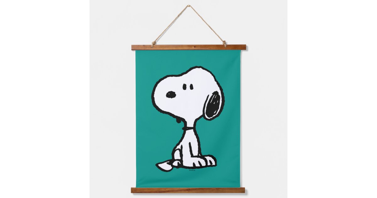 Peanuts | Snoopy Turns Hanging Tapestry | Zazzle