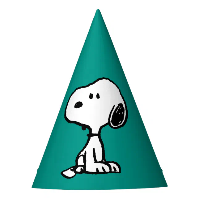 Peanuts | Snoopy Turns Party Hat | Zazzle