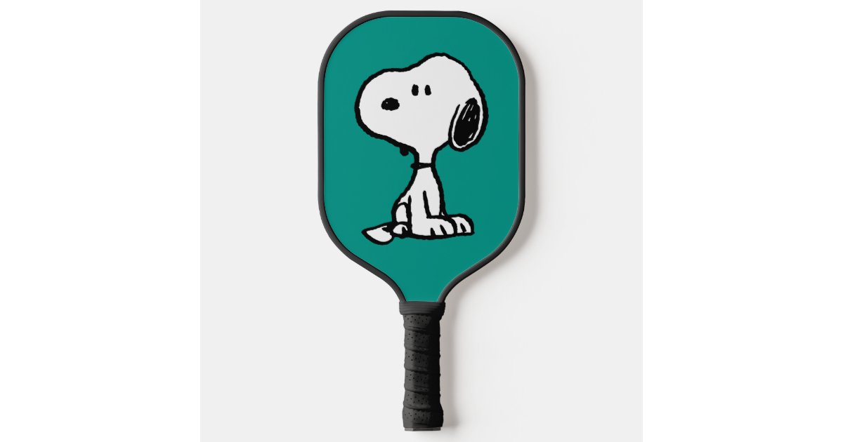 Peanuts | Snoopy Turns Pickleball Paddle | Zazzle