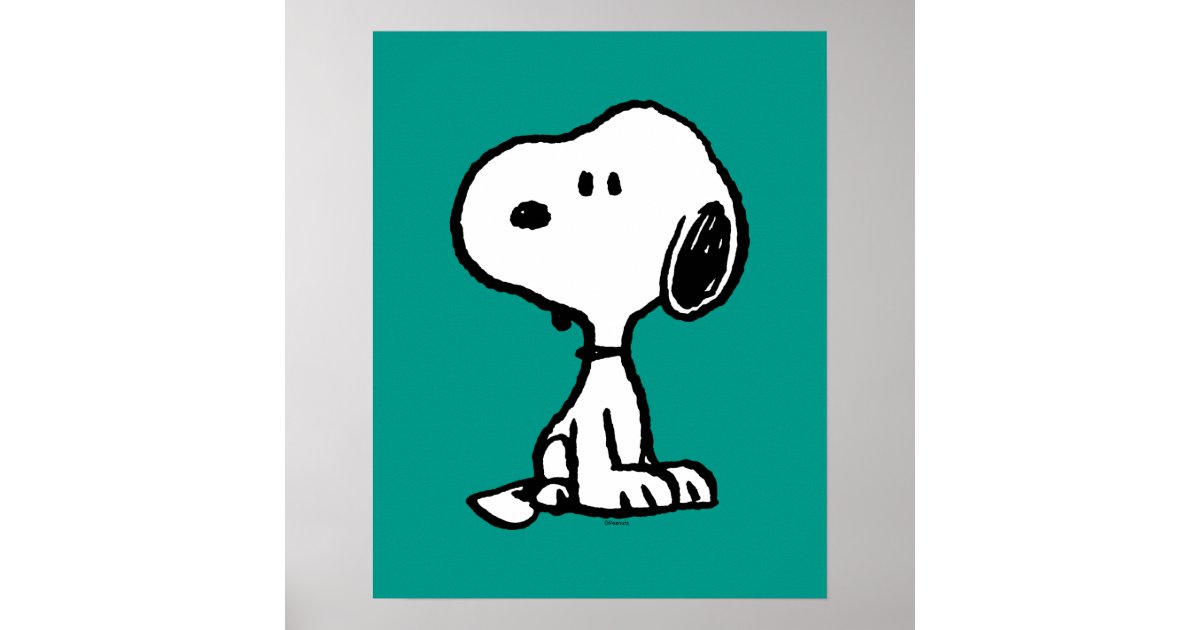 Peanuts | Snoopy Turns Poster | Zazzle
