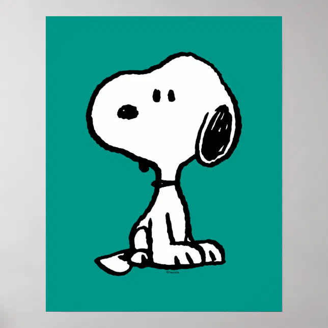 Peanuts | Snoopy Turns Poster | Zazzle