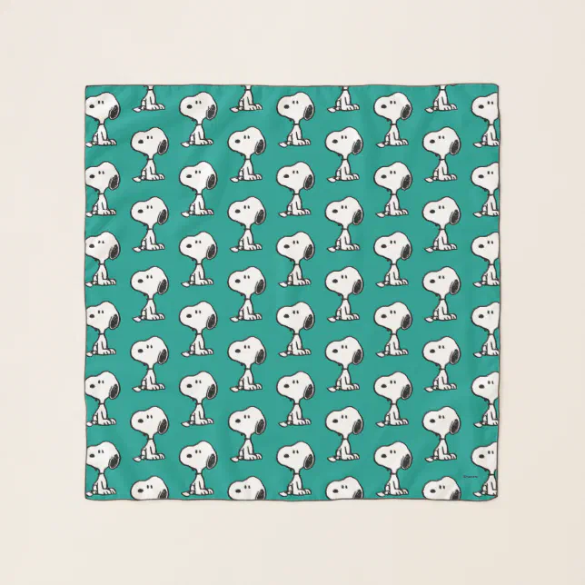 Peanuts | Snoopy Turns Scarf | Zazzle