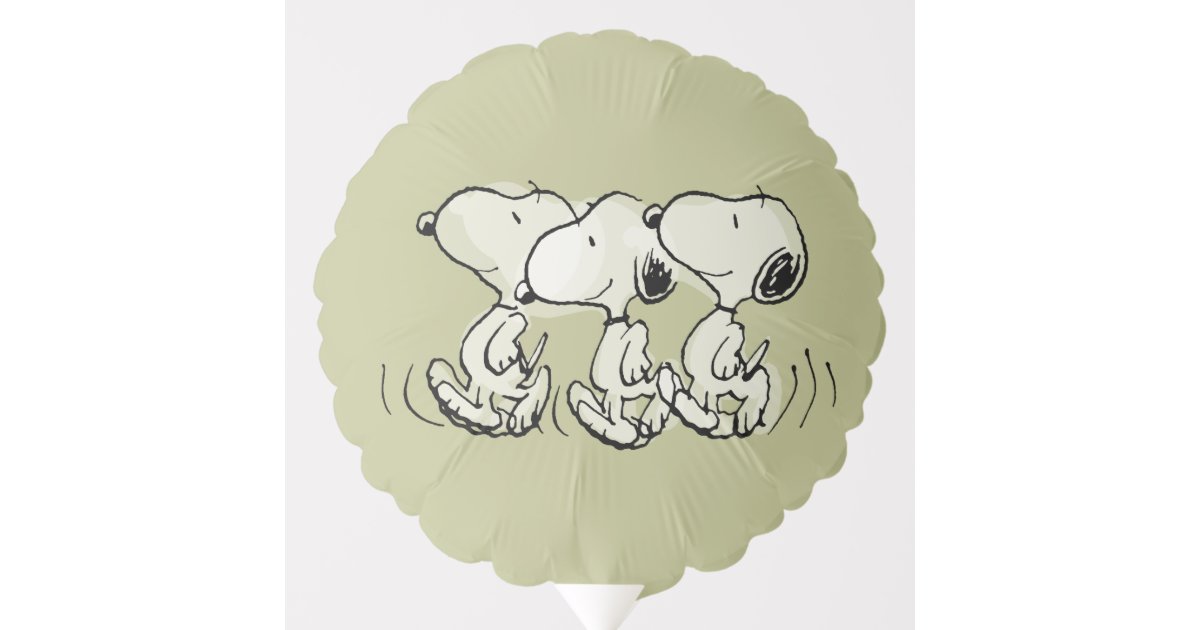 Peanuts | Snoopy Walking Tall Balloon | Zazzle