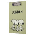 Peanuts | Snoopy Walking Tall Clipboard | Zazzle