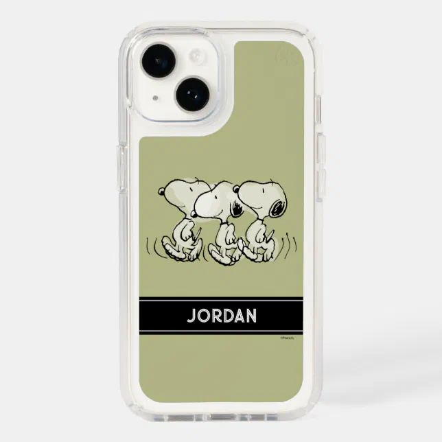 Peanuts | Snoopy Walking Tall Speck iPhone Case | Zazzle