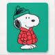 Peanuts | Snoopy Winter Coat & Hat Mouse Pad | Zazzle