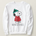 Peanuts | Snoopy Winter Coat & Hat Sweatshirt | Zazzle