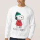 Peanuts | Snoopy Winter Coat & Hat Sweatshirt | Zazzle