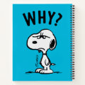 Peanuts | Snoopy Wonders Why? Notebook | Zazzle