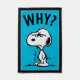 Peanuts | Snoopy Wonders Why? Pennant | Zazzle