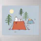 Peanuts | Snoopy & Woodstock | Add Your Name Poster | Zazzle