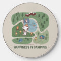 Peanuts | Snoopy & Woodstock Camp Map Wireless Charger | Zazzle