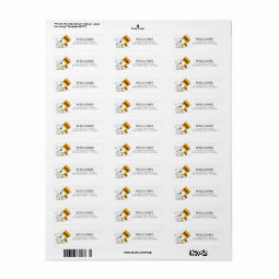 Peanuts | Snoopy & Woodstock Flags Label | Zazzle