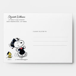Peanuts | Snoopy & Woodstock Graduation Envelope | Zazzle