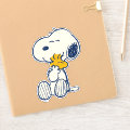 Peanuts | Snoopy & Woodstock Hug Sticker | Zazzle