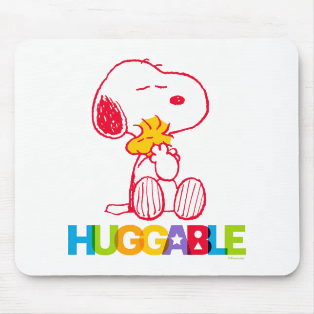 Peanuts | Snoopy & Woodstock Huggable Mouse Pad | Zazzle