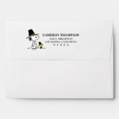 Peanuts | Snoopy & Woodstock Pilgrim Envelope | Zazzle