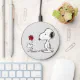 Peanuts | Snoopy & Woodstock Red & Black Wireless Charger | Zazzle
