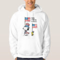 Peanuts | Snoopy & Woodstock Uncle Sams Hoodie | Zazzle