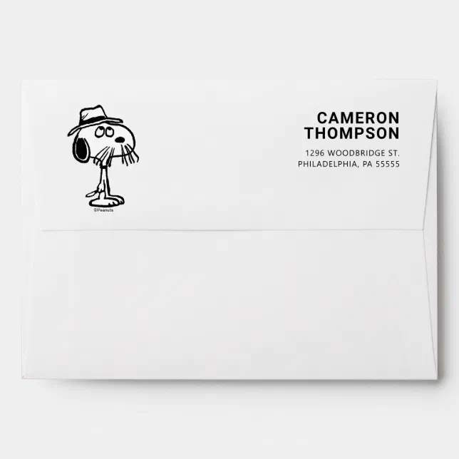 Peanuts | Snoopy's Brother Spike Envelope | Zazzle