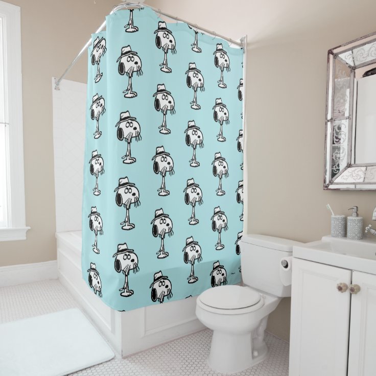 Peanuts | Snoopy's Brother Spike Shower Curtain | Zazzle