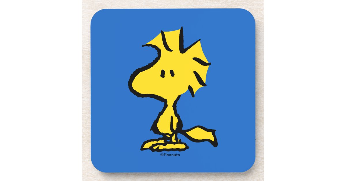 Peanuts | Snoopy's Friend Woodstock Beverage Coaster | Zazzle Peanuts | Snoopy's Friend Woodstock Beverage Coaster | Zazzle