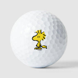 Peanuts | Snoopy's Friend Woodstock Golf Balls | Zazzle
