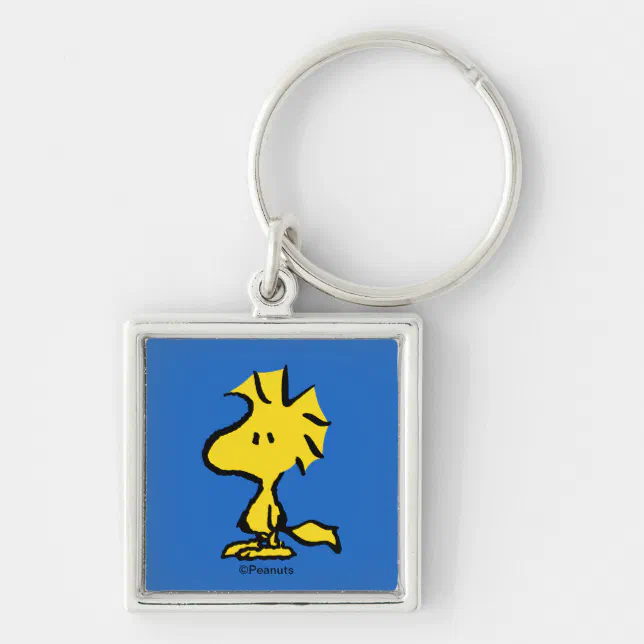 Peanuts | Snoopy's Friend Woodstock Keychain | Zazzle