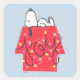 Peanuts | Snoopy's Holiday Dreamer Square Sticker | Zazzle